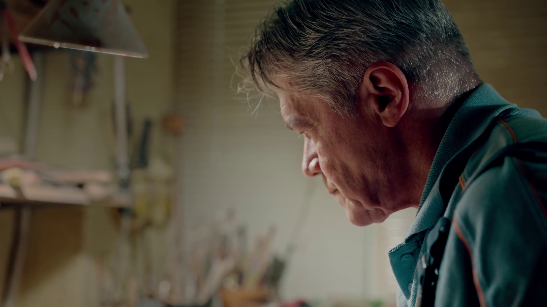 Side Mid Shot Old Man Master Of Pottery Stock Footage SBV-348817207 ...