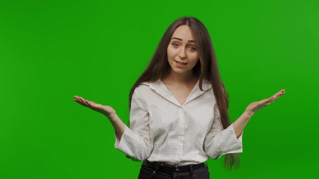 Girl Sad Green Screen Stock Footage: Royalty-Free Video Clips - Storyblocks