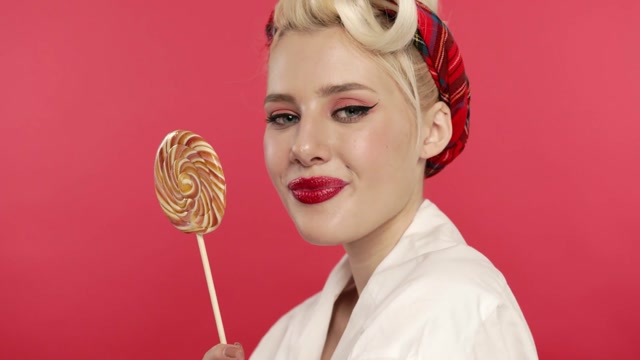 Girl Lollipop Stock Footage: Royalty-Free Video Clips - Storyblocks
