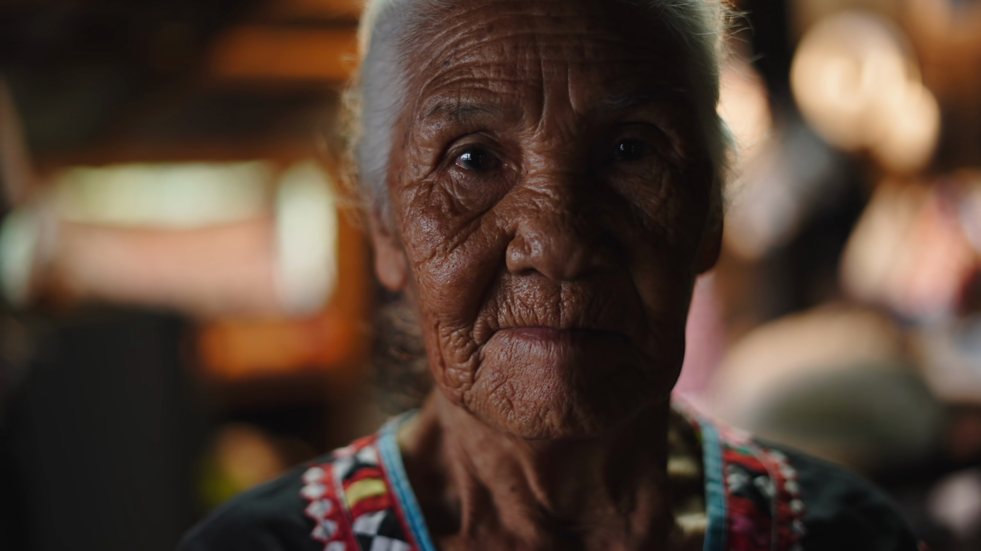 Portrait Of Traditional Humble Thai Elderly Stock Footage SBV-353585744 ...