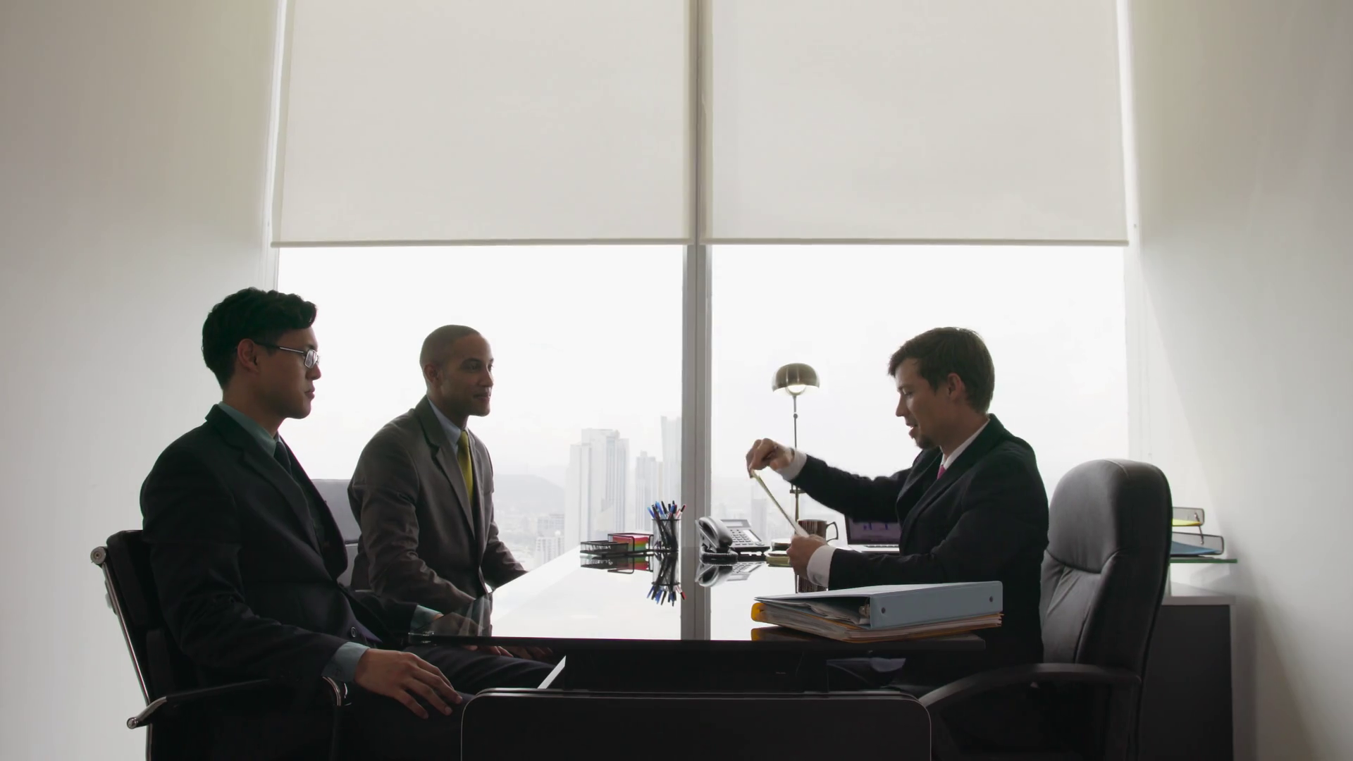 12 Business Meeting People Signing Contract Stock Footage SBV-303789326 ...