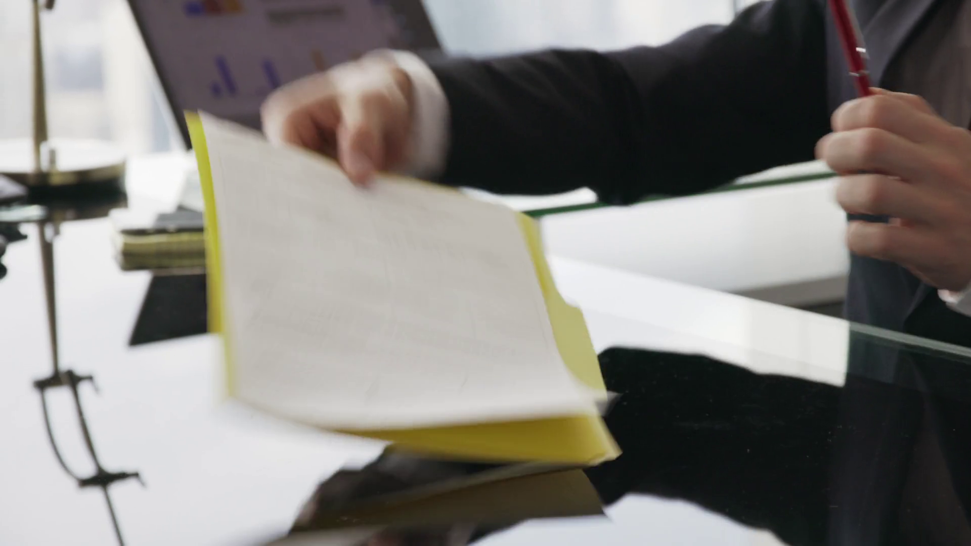 14 Business Meeting People Signing Contract Stock Footage SBV-303789388 ...