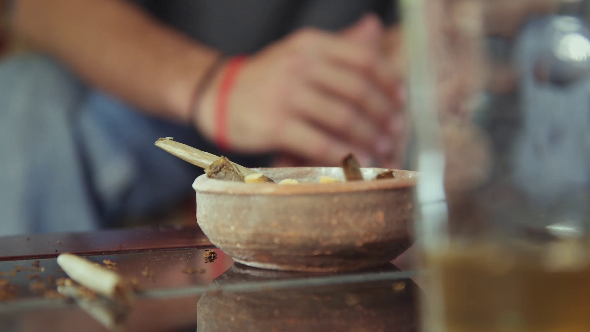 Happy Friends Sharing Marijuana Cigarette Stock Footage SBV-311199860 ...