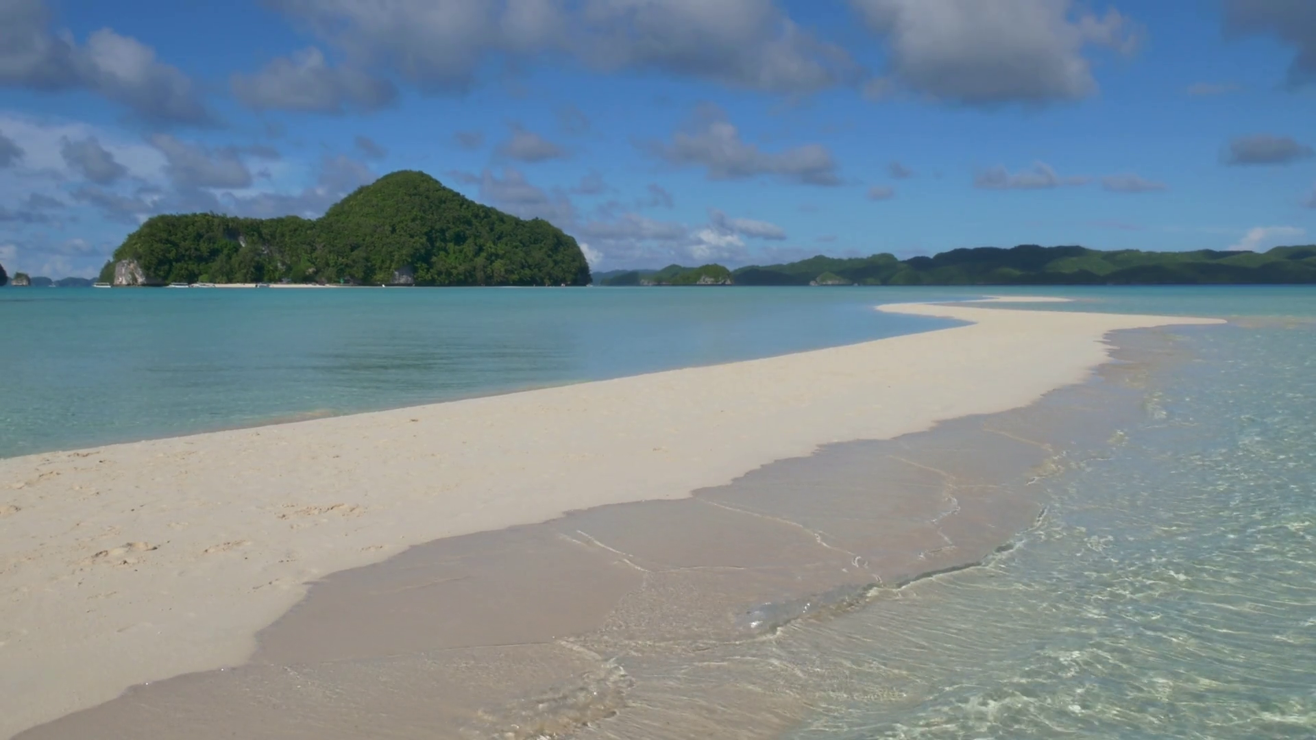 Long Beach Palau Micronesia Oceania Pacific Stock Footage SBV-305306258 ...