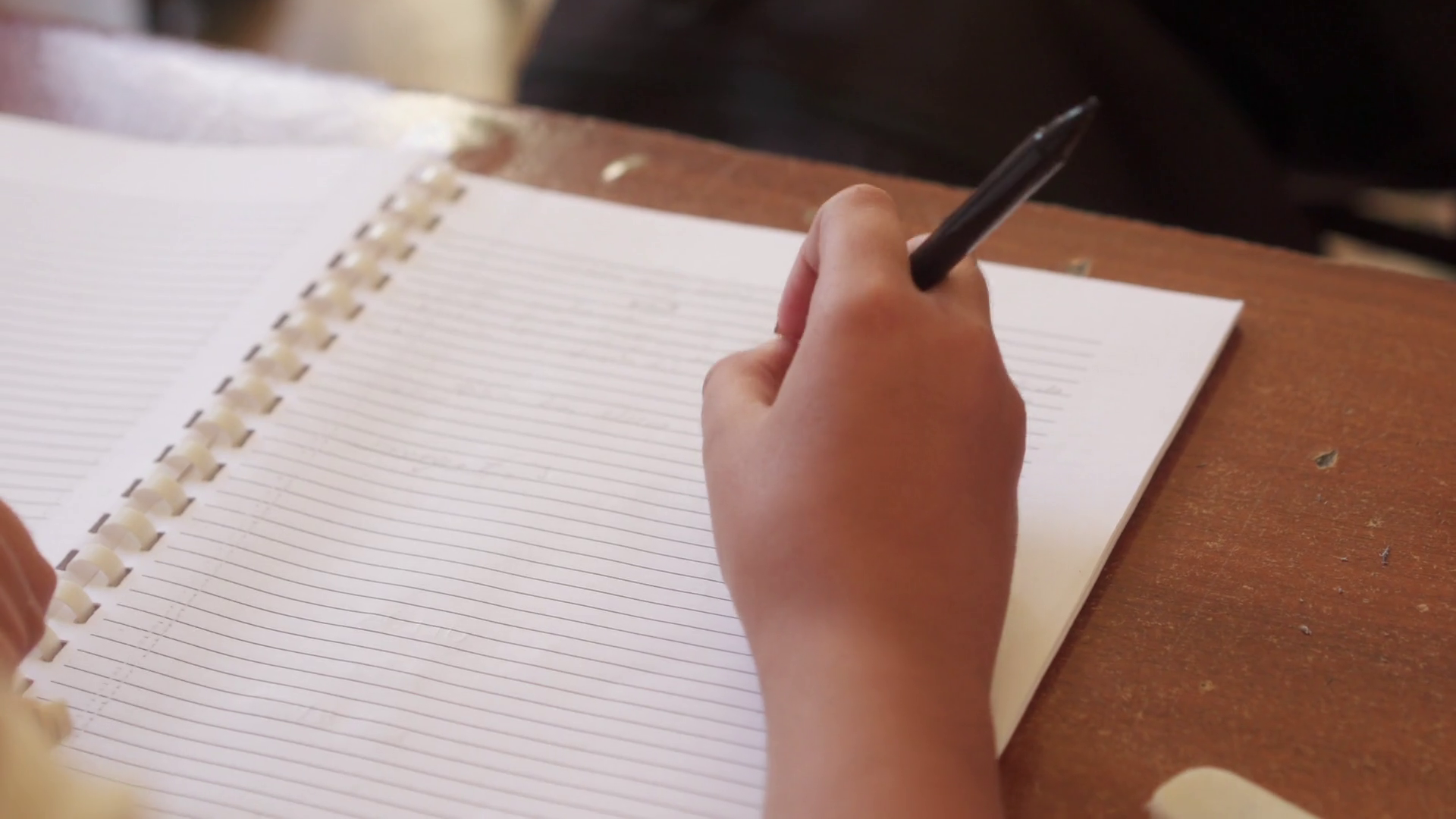Papers With Good Grades Smart Student At Stock Footage SBV-312376397 ...