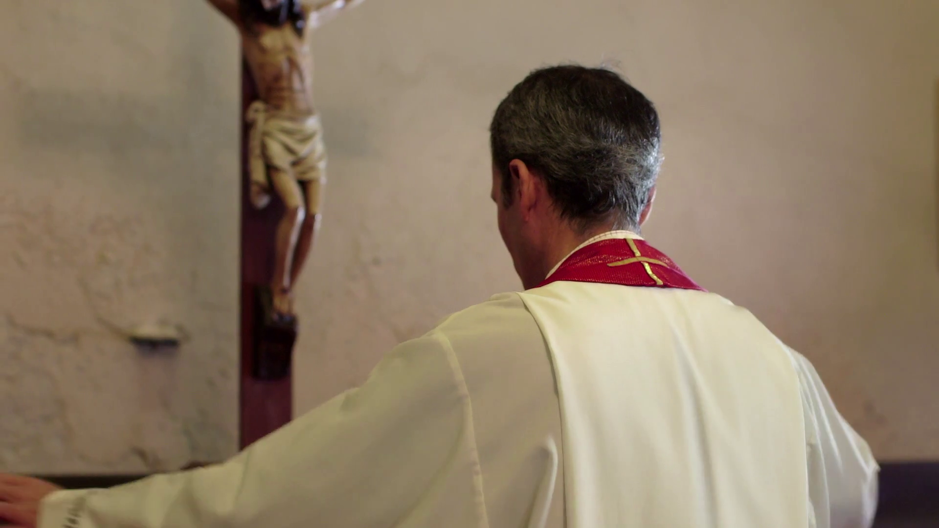 People Religion Hispanic Catholic Priest Stock Footage SBV-300932621 ...