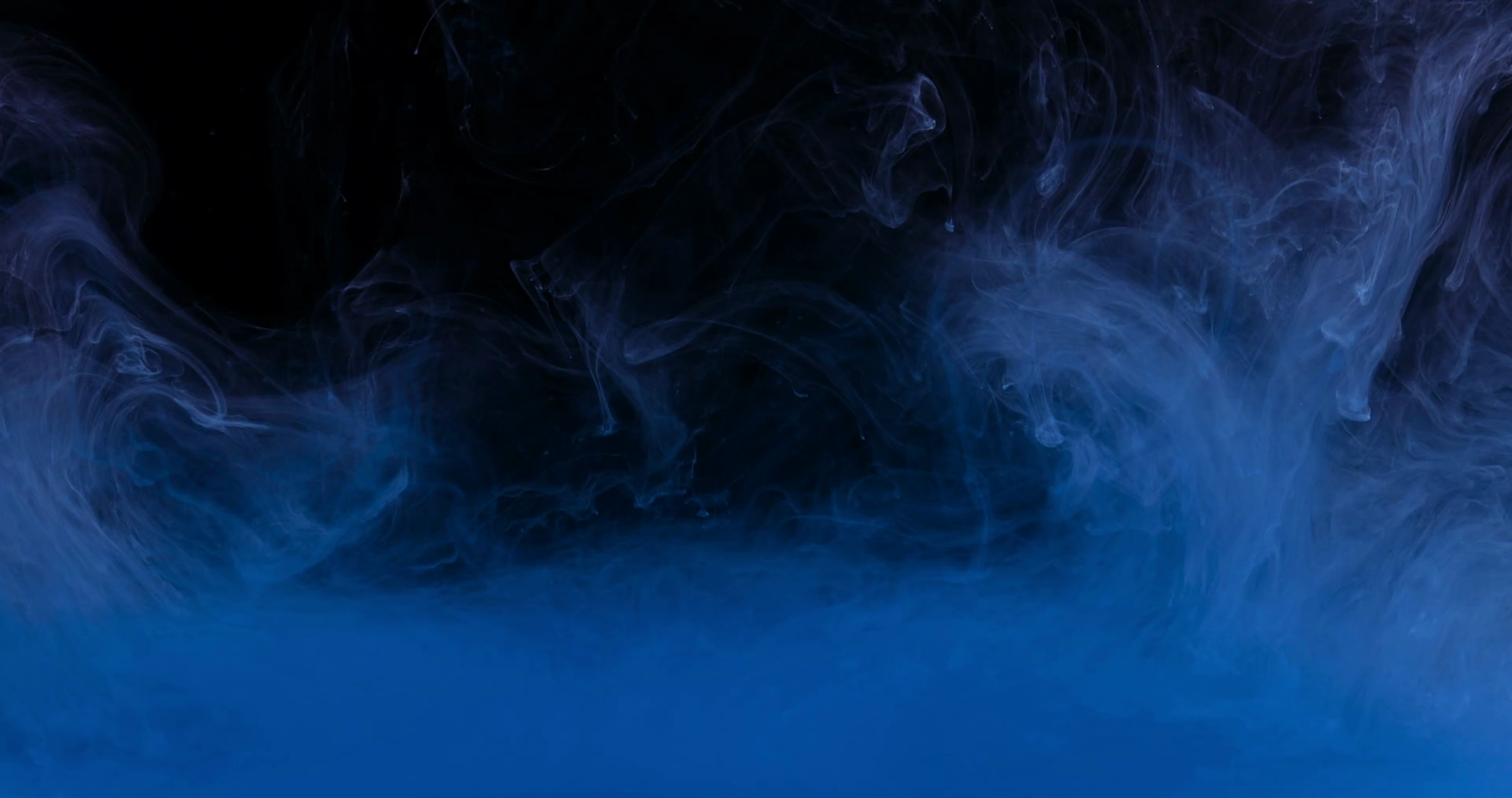 Blue Ink Colors In Water Creating Liquid Art Stock Footage SBV ...