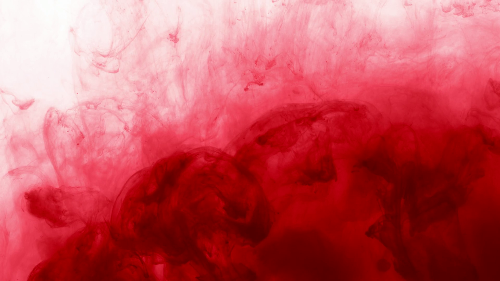 Red Ink Color In Water Creating Liquid Art Stock Footage SBV-319342607 ...