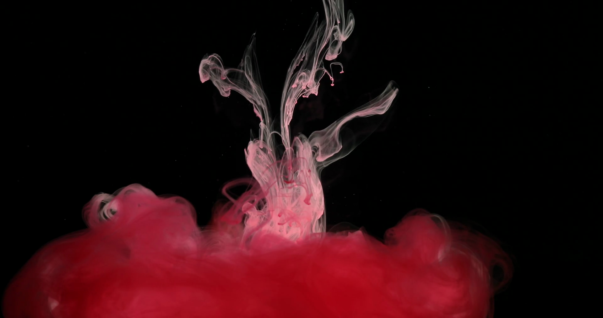 Red Ink Paint In Water Creating Liquid Stock Footage SBV-321005193 ...