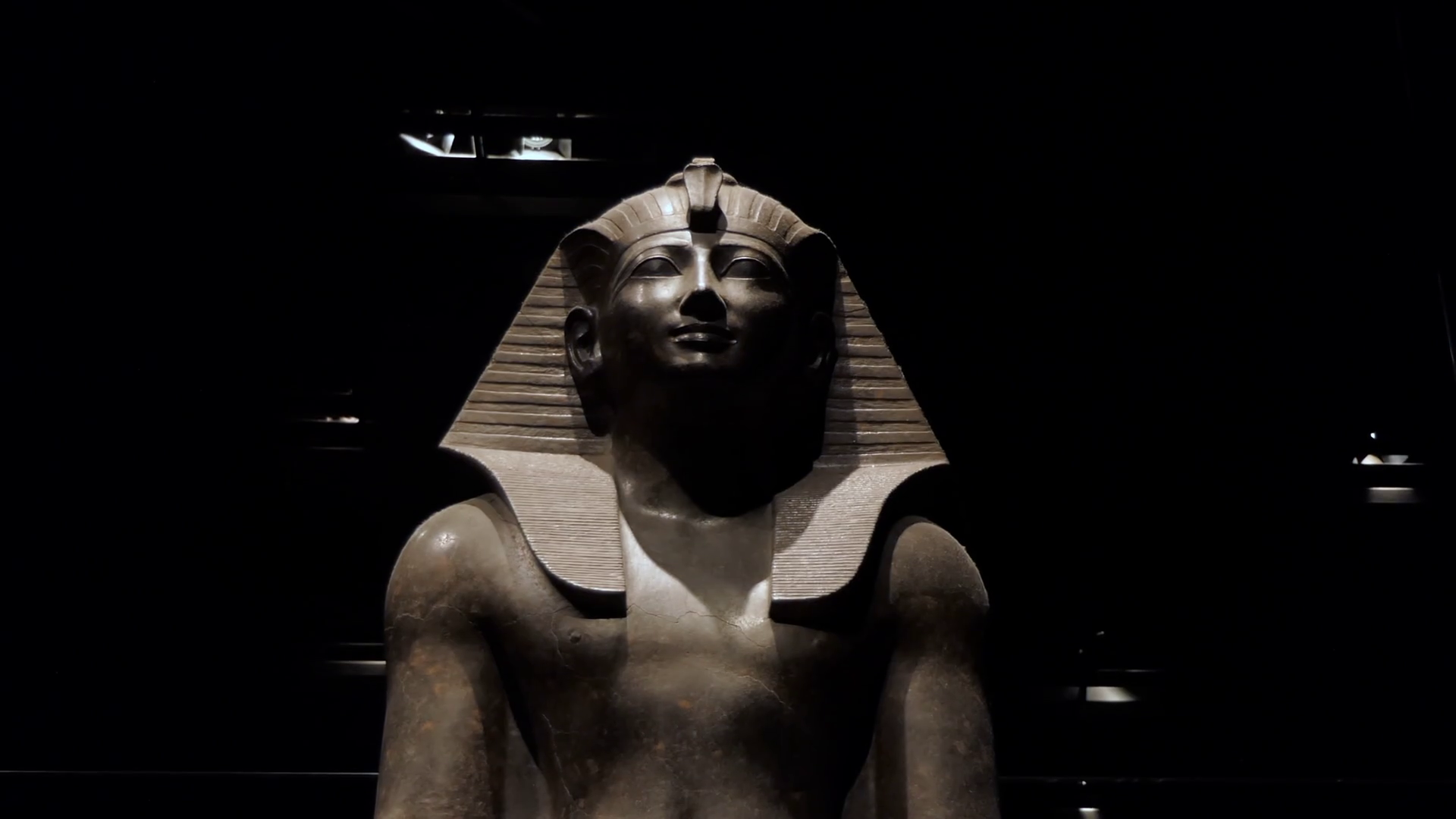 Statue Of Pharaoh Thutmose Iii At Egyptian Stock Footage SBV-338078167 ...