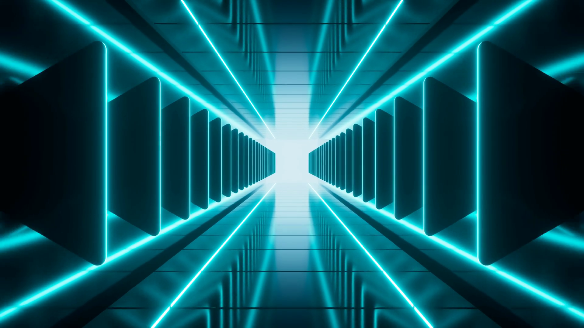 Cyan Neon Tunnel Light Background Abstract Stock Motion Graphics SBV-352003864 - Storyblocks