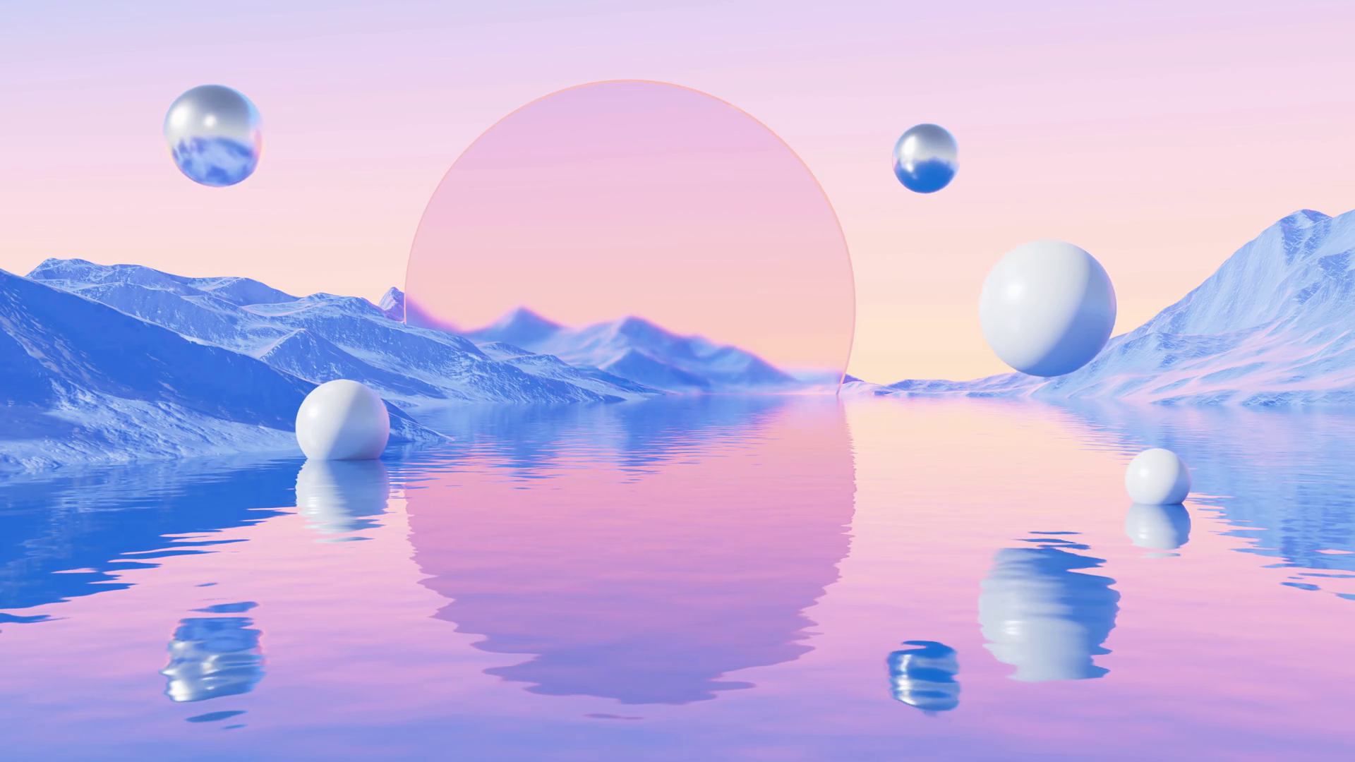 Abstract Water Surface Geometry Video 3d Stock Motion Graphics SBV-348391004 - Storyblocks