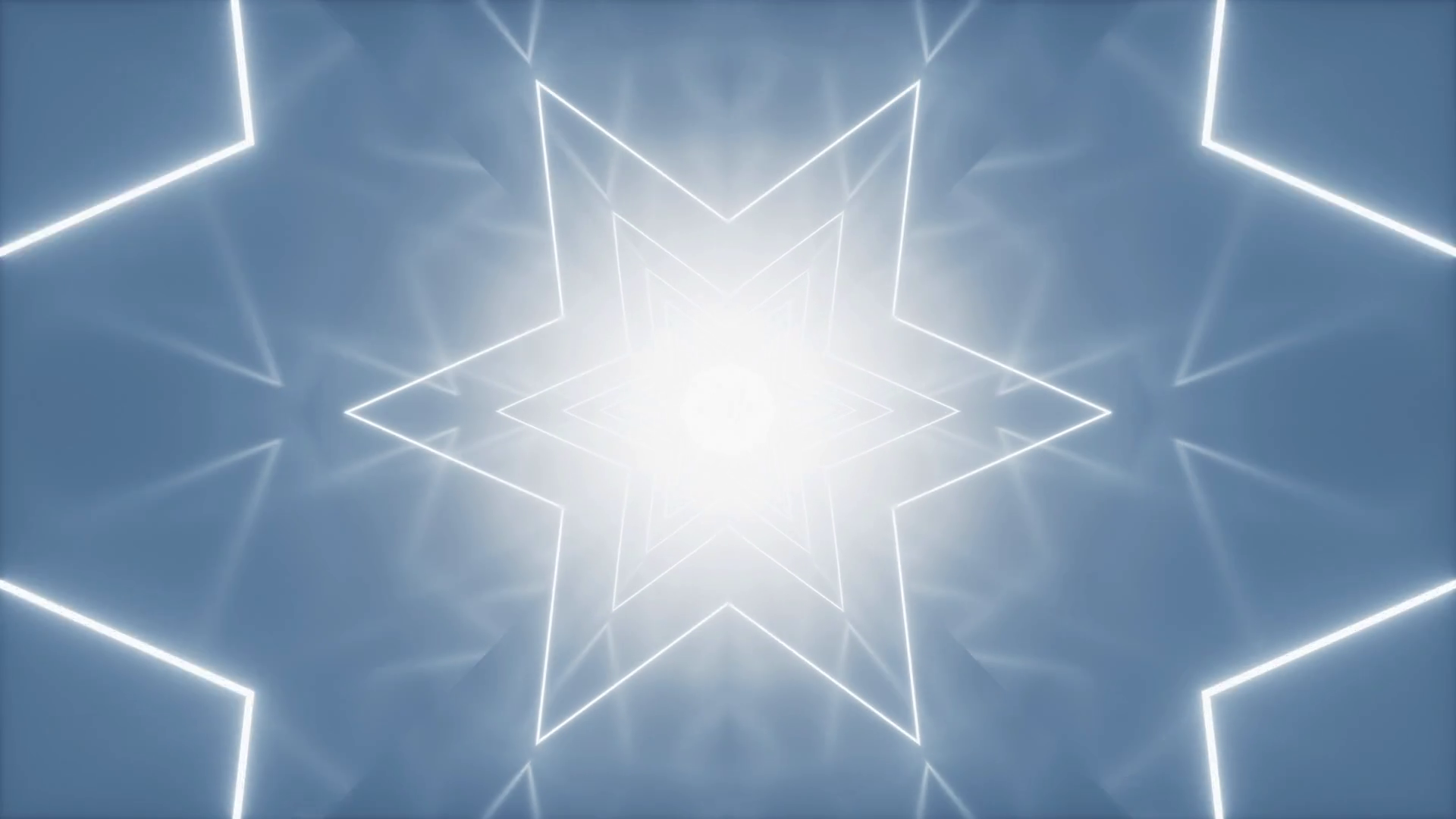 Abstract White Star Shaped Tunnel 3d Stock Motion Graphics SBV-348554860 - Storyblocks