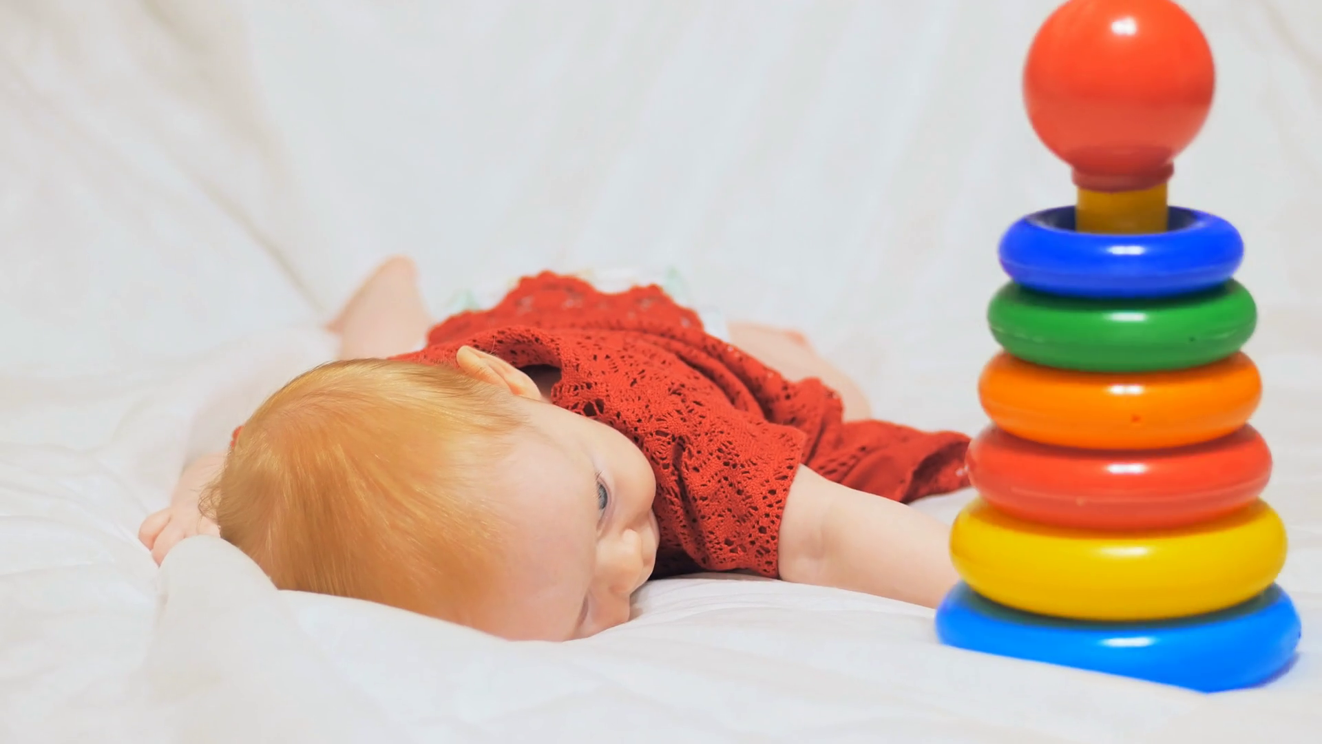 Little Baby Crawling Reaching Toy Stock Footage SBV-311554678 - Storyblocks