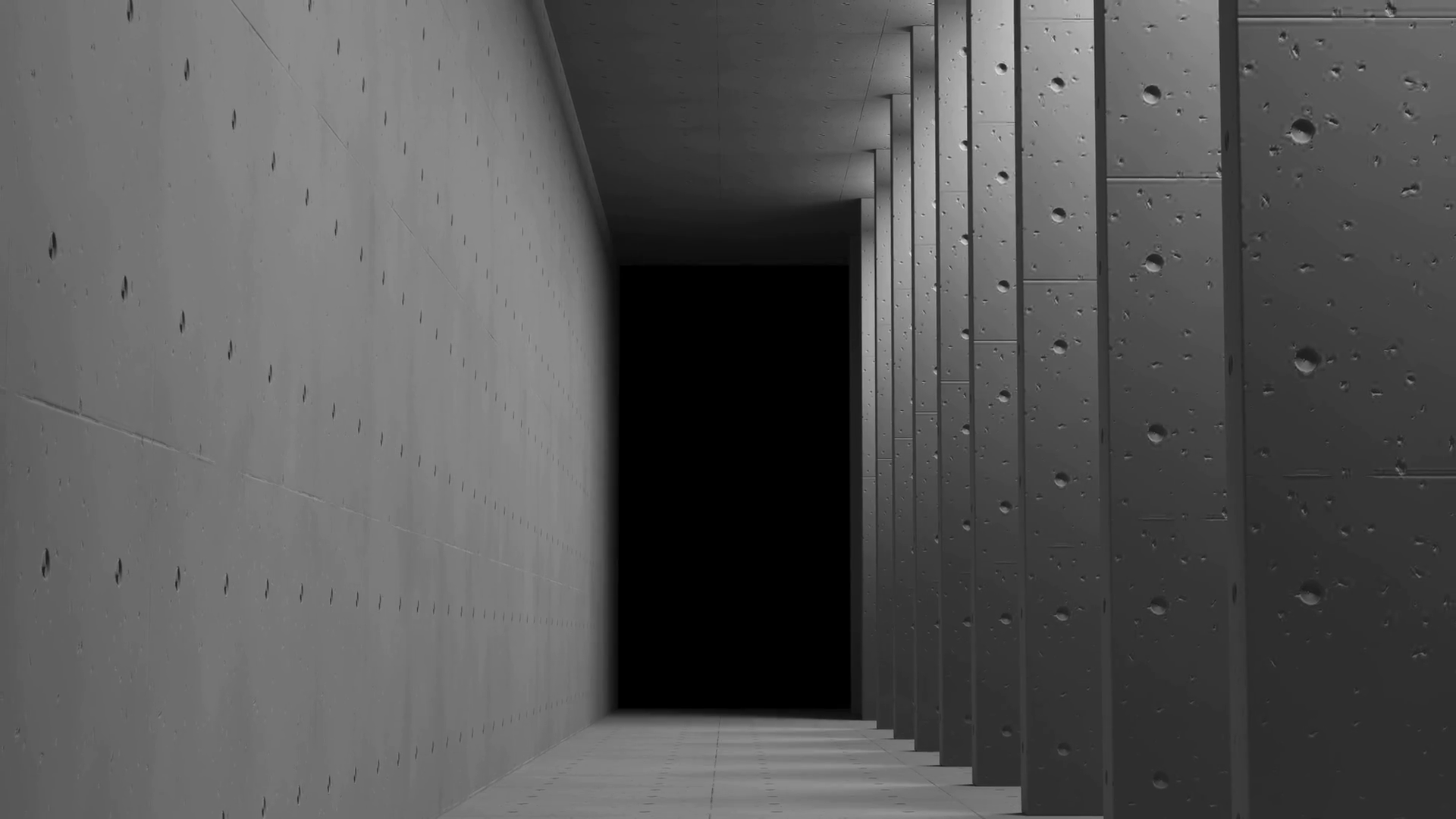 3d Render Concrete Structure Interior Stock Motion Graphics SBV ...