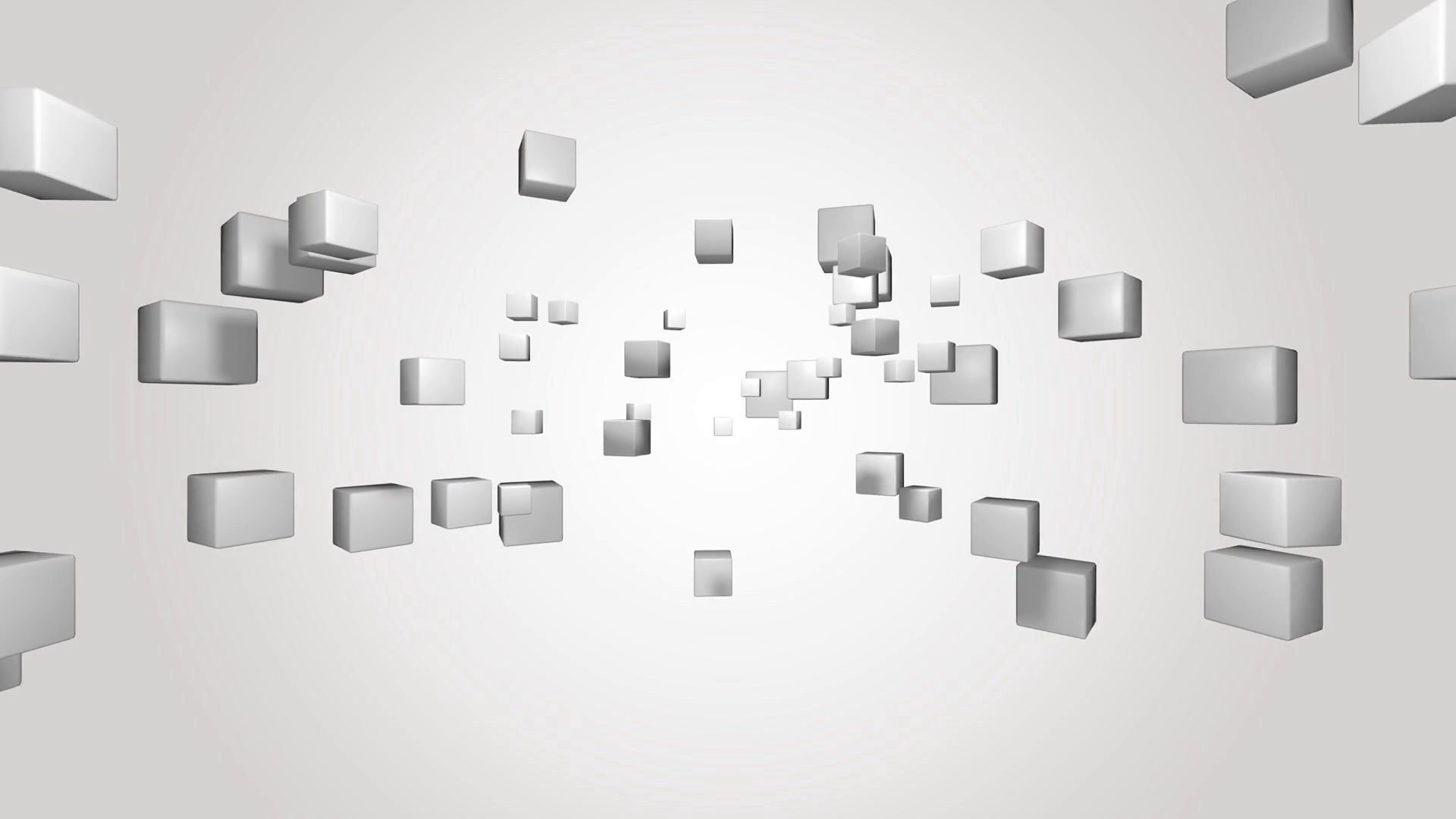 A Group Of White Cubes Move Against White Stock Footage SBV-323460942 ...