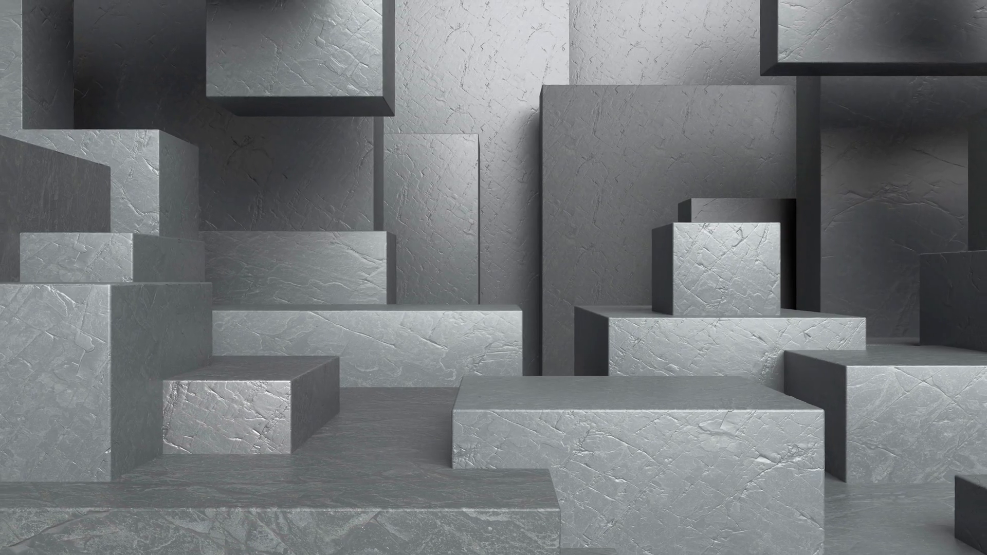 Abstract Architectural Structure Of Cubes Stock Motion Graphics SBV ...