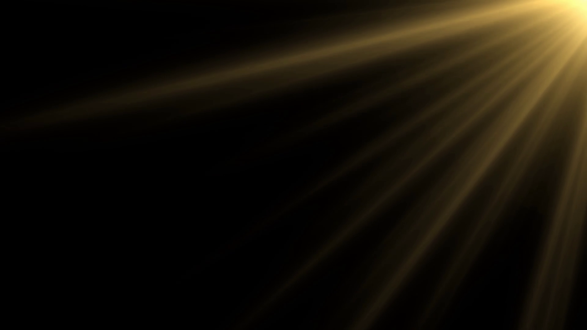 Animation Of Golden Rays Of Sun On Black Stock Motion Graphics SBV ...