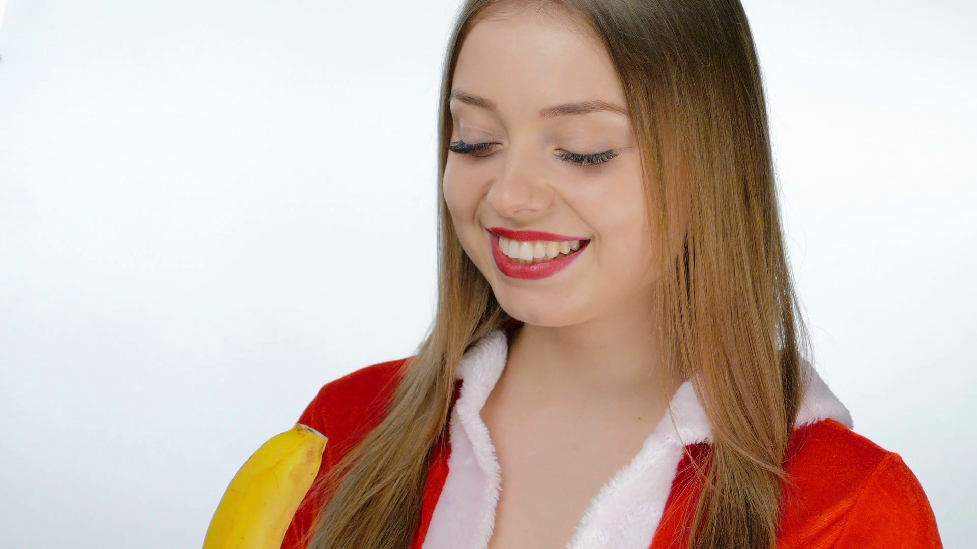 Young Girl Eating Banana Stock Footage Sbv 309427473 Storyblocks