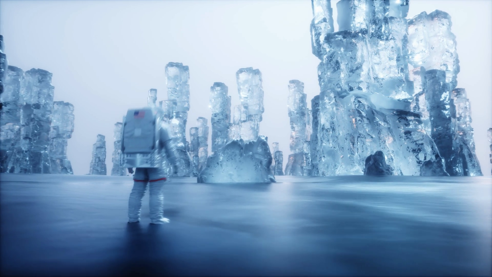 Astronaut On Aliens Planet Stock Motion Graphics SBV-352205271 ...