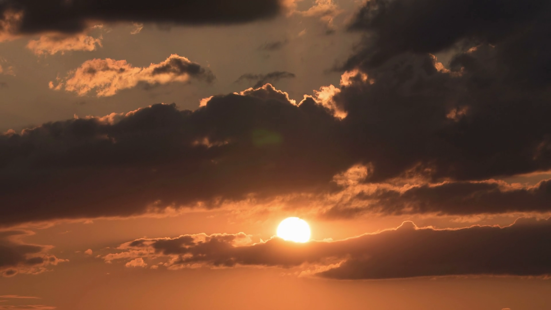 4 In 1 Video! Sunset (sunrise) With Clouds Stock Footage SBV-311851959 ...