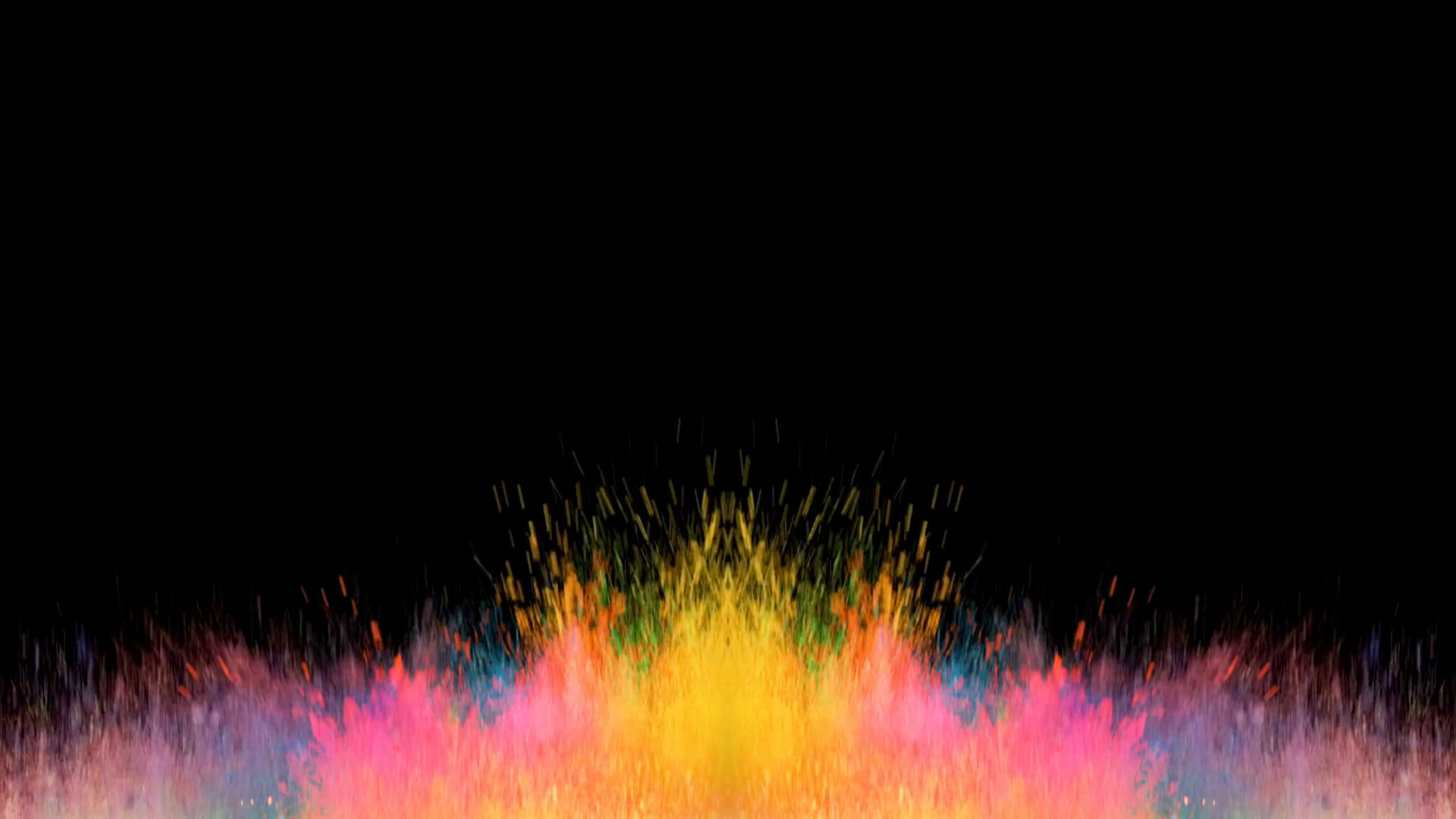 The Beautiful Colorful Explosion Of Small Stock Footage SBV-346498438 ...