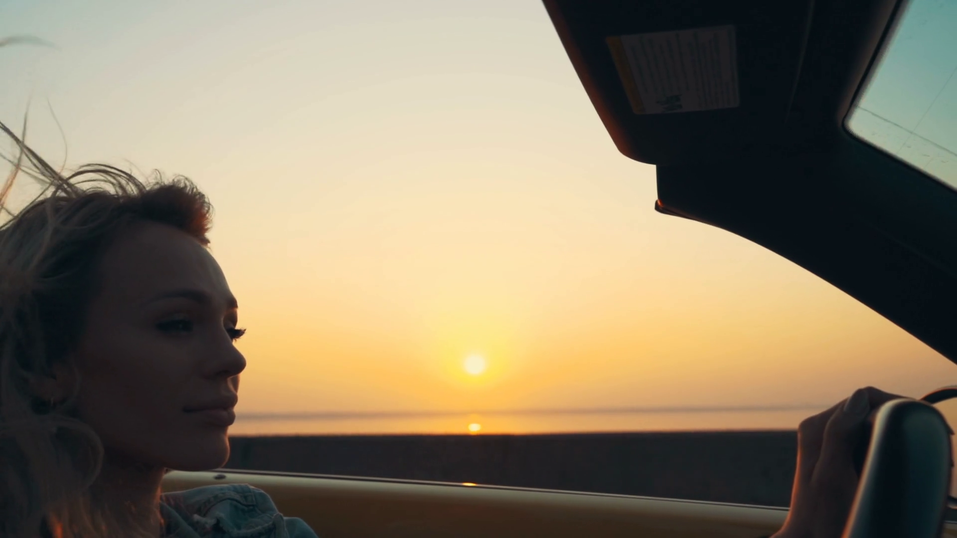 The Beautiful Young Woman Driving Stock Footage SBV-338113904 - Storyblocks