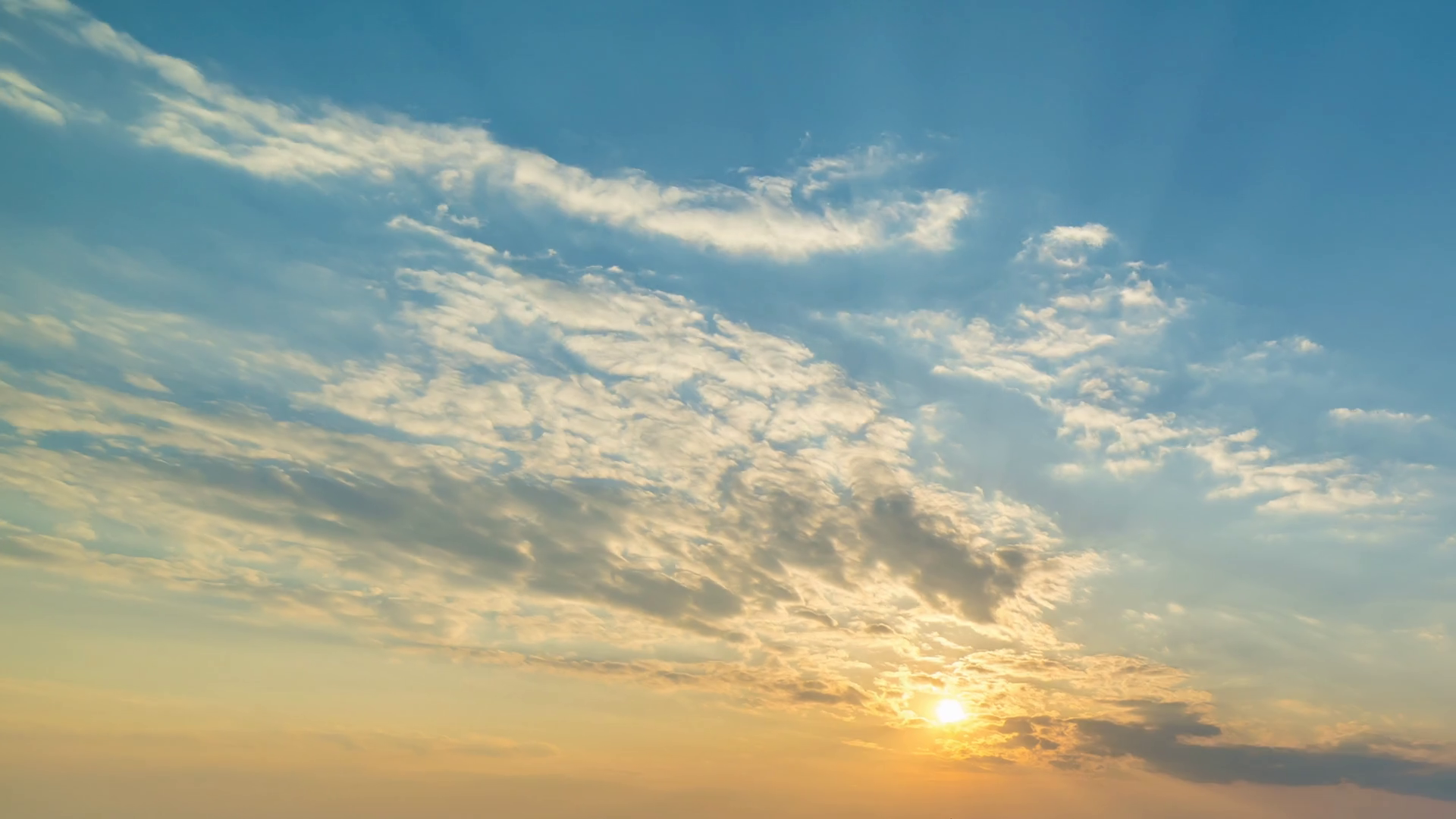 The Bright Sun In Amazing Summer Sky Time Stock Footage SBV-338546529 ...