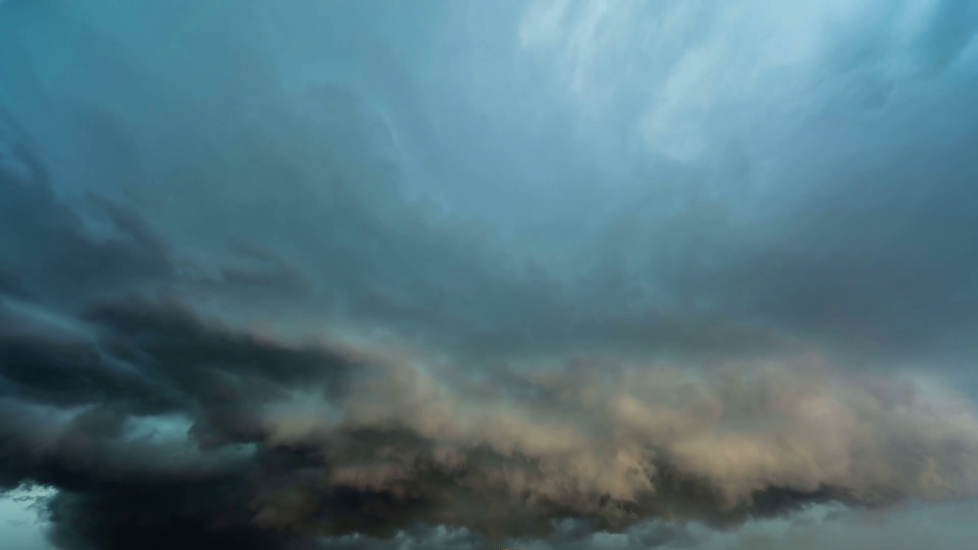 The Dangerous Cloudy Storm In Sky Time Lapse Stock Footage SBV ...
