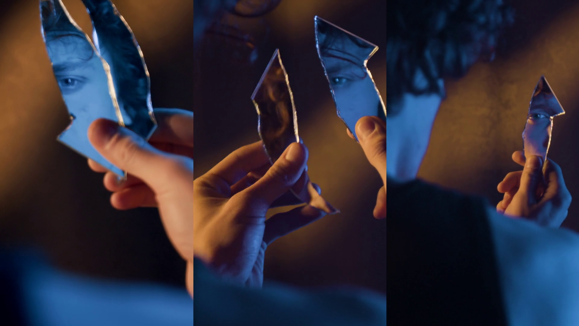 Split Screen Of Mirror Reflection Of Stock Footage SBV-351875394 ...