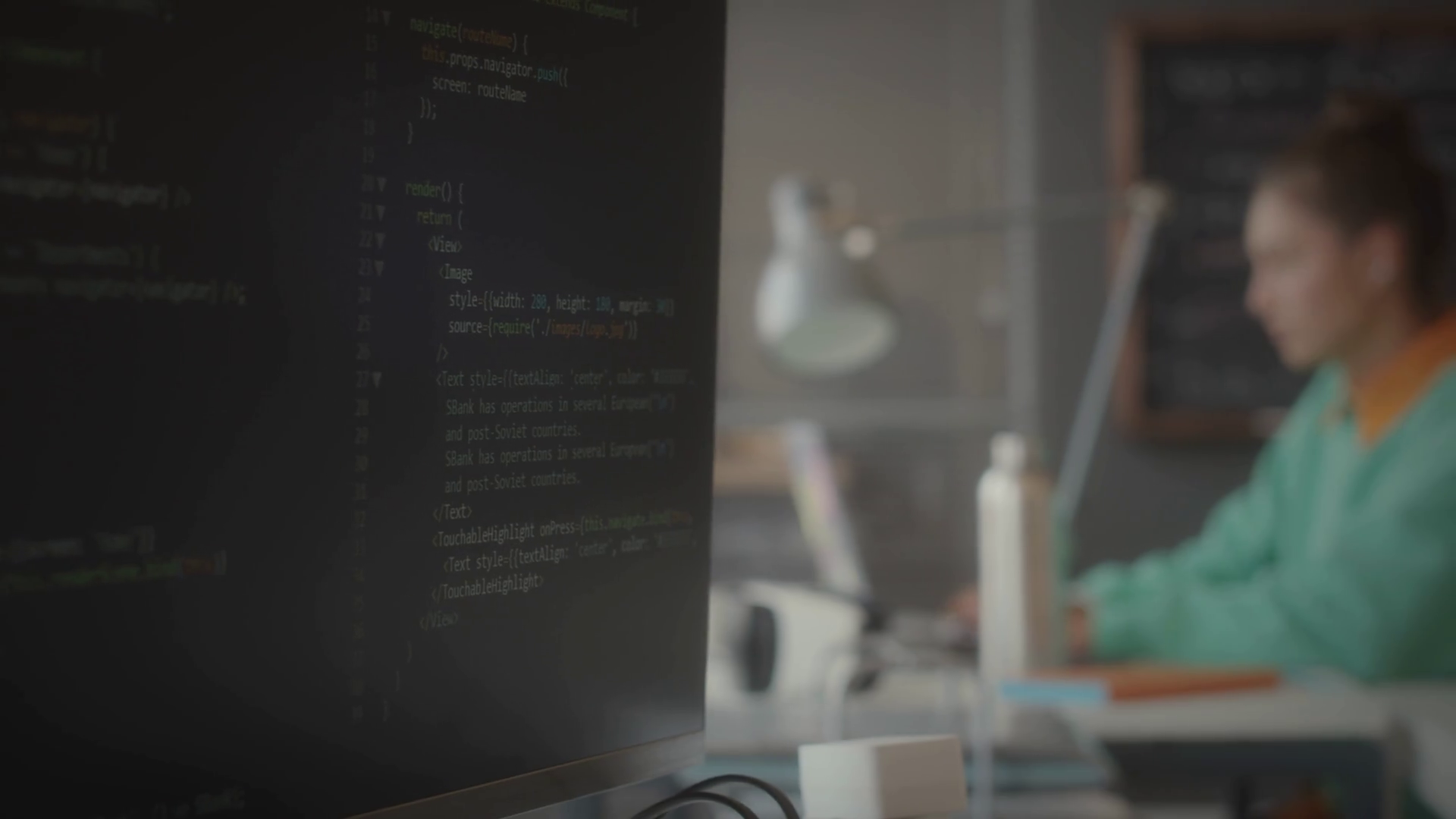 Young Female Software Tester Working On Stock Footage SBV-348826348 ...