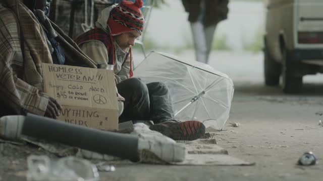 Homeless Cinematic Stock Footage: Royalty-Free Video Clips - Storyblocks