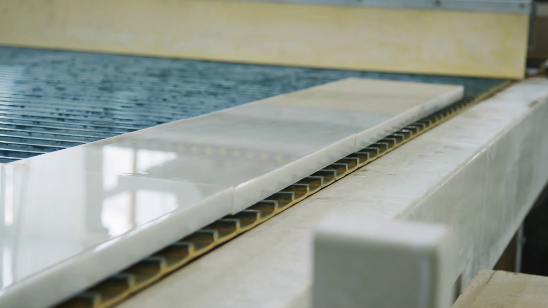 Close Up People Shot Of Moving Conveyor Belt Stock Footage SBV ...