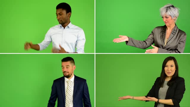 Presenter Green Screen Stock Footage: Royalty-Free Video Clips ...