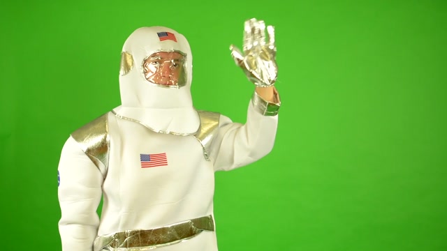 Astronaut Green Screen Stock Footage: Royalty-Free Video Clips ...