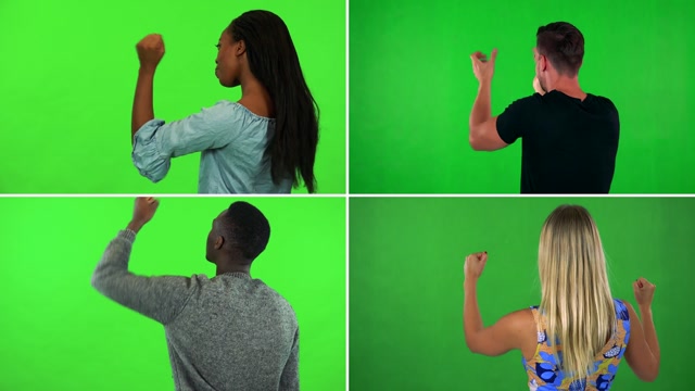 Green Screen Cheer Stock Footage: Royalty-Free Video Clips - Storyblocks