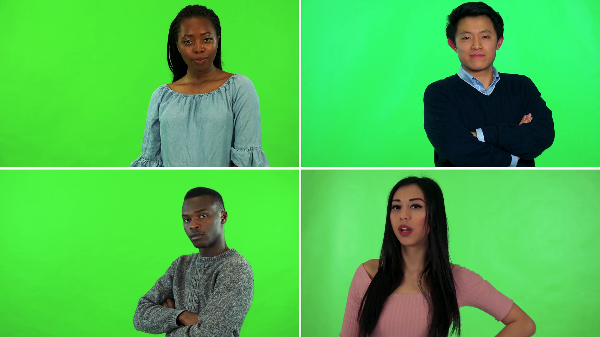 4k Compilation (montage) - Four People Stock Footage SBV-320899816 ...