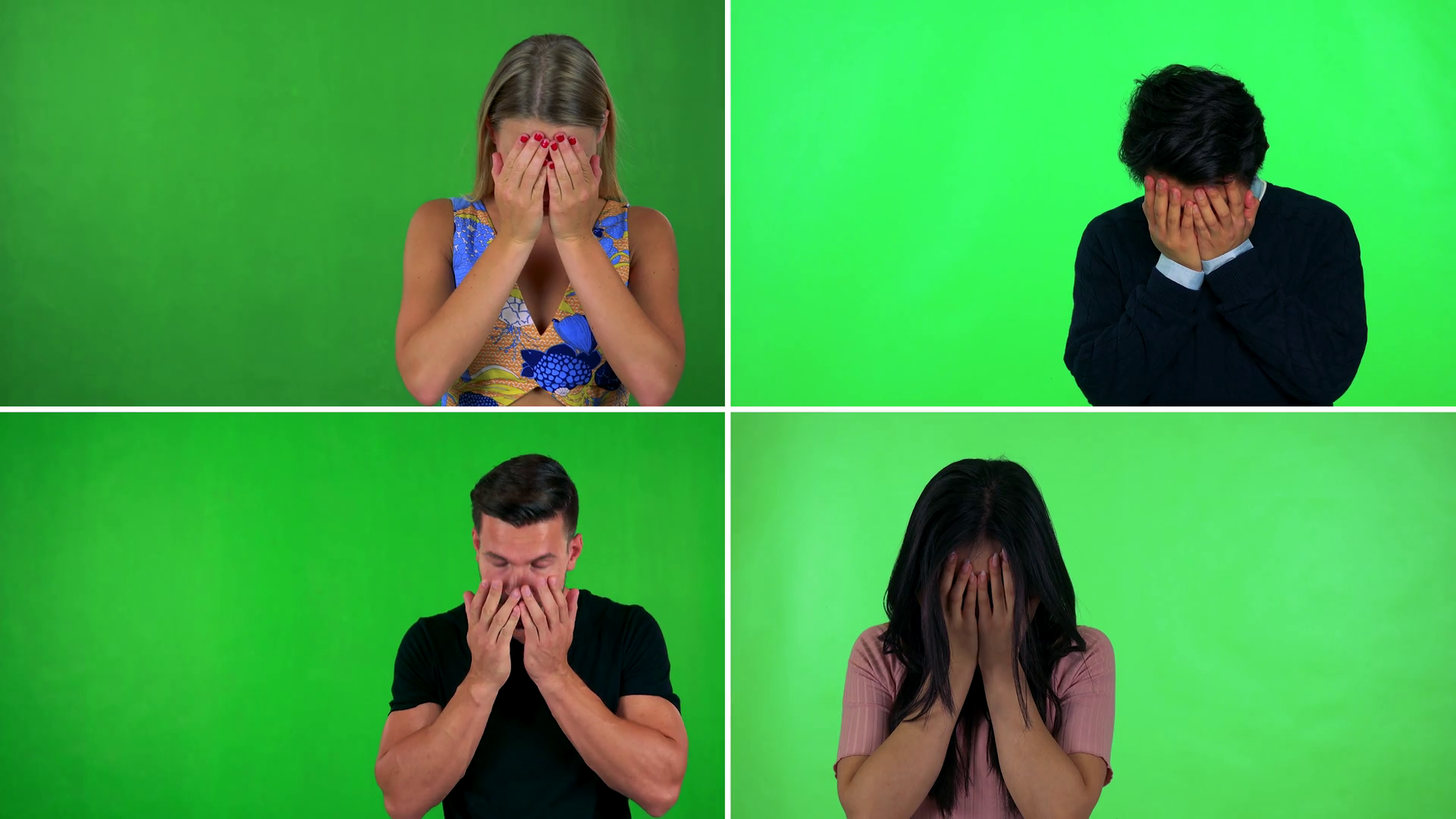 4k Compilation (montage) - Four People Stock Footage SBV-320902155 ...