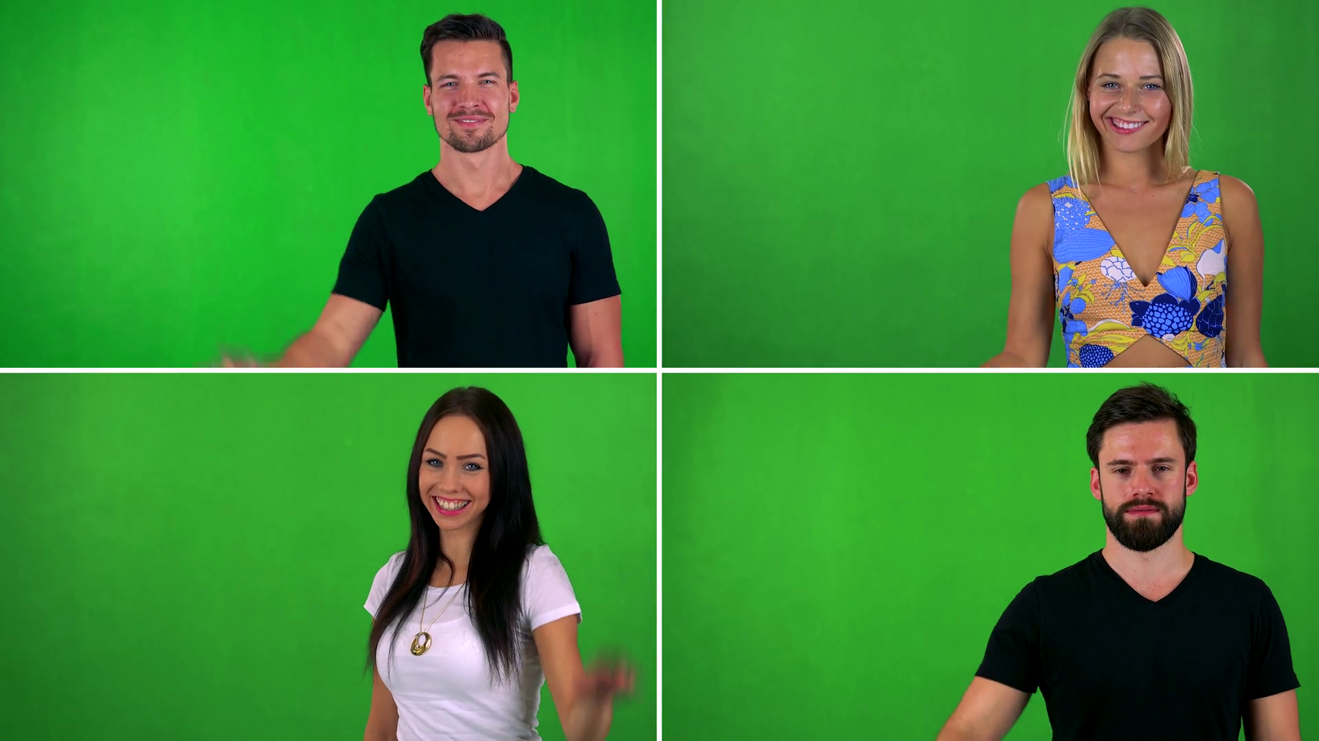 4k Compilation (montage) - People Wave With Stock Footage SBV-315563091 ...