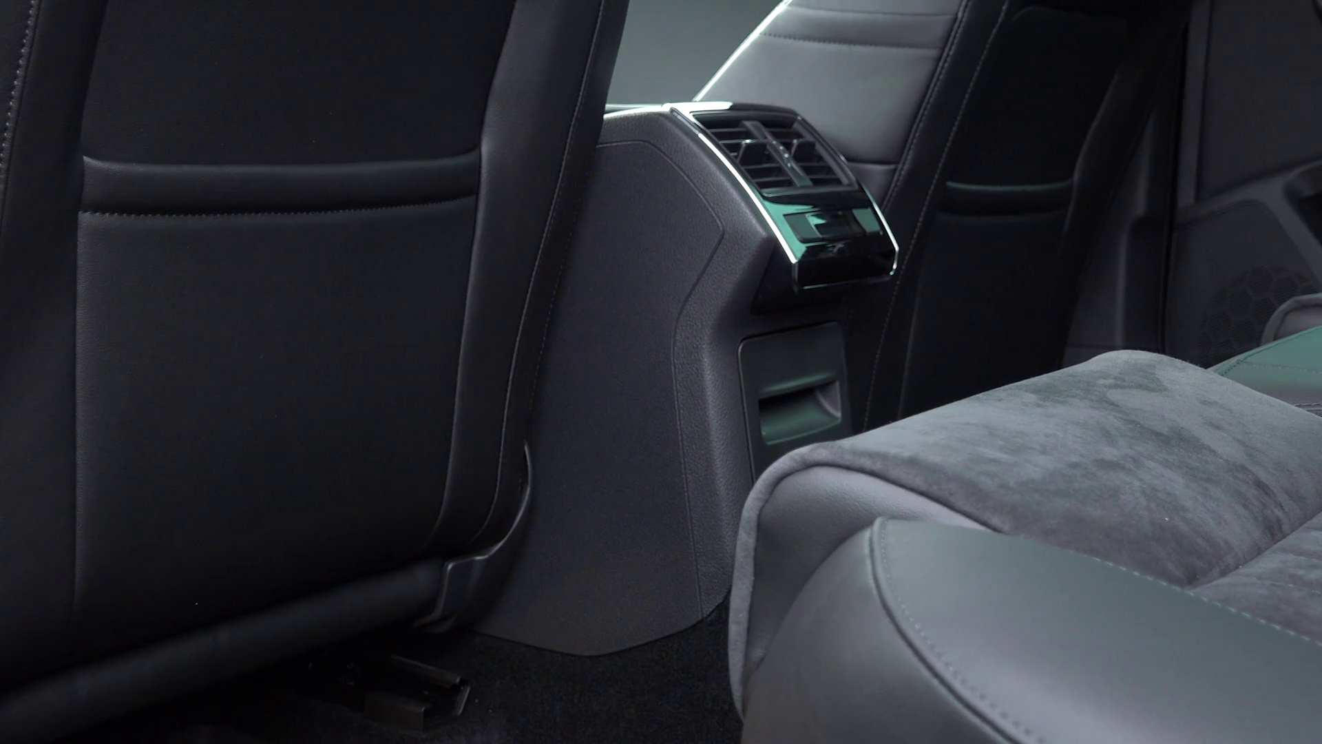 A Detail Of Back Seat Inside Limousine Car Stock Footage SBV-338079857 ...