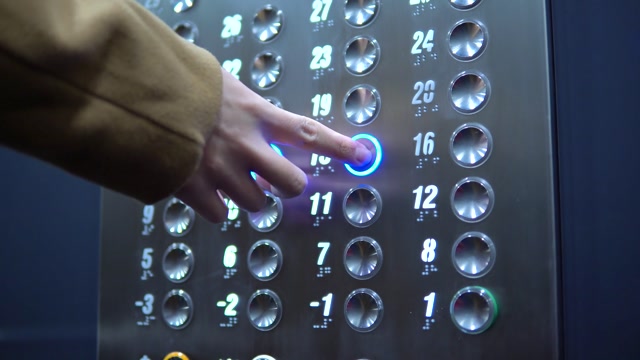 Lift Button Stock Footage: Royalty-Free Video Clips - Storyblocks