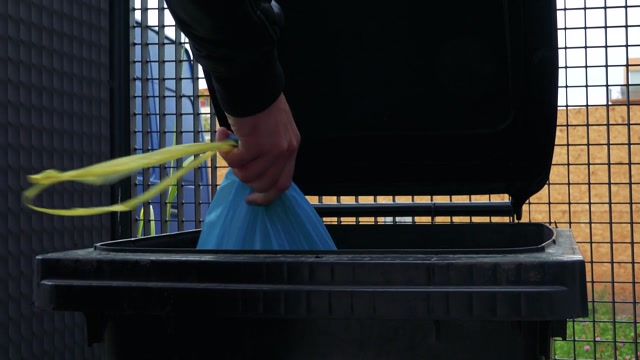Throw Dustbin Stock Footage: Royalty-Free Video Clips - Storyblocks