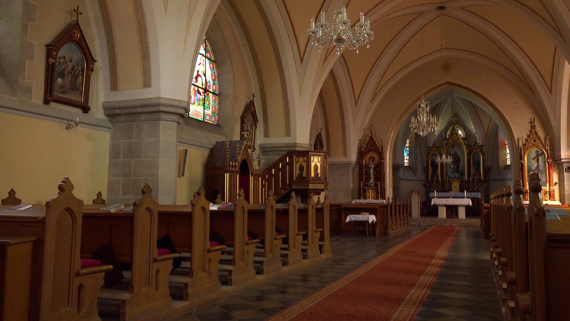 Inside Beautiful Churches