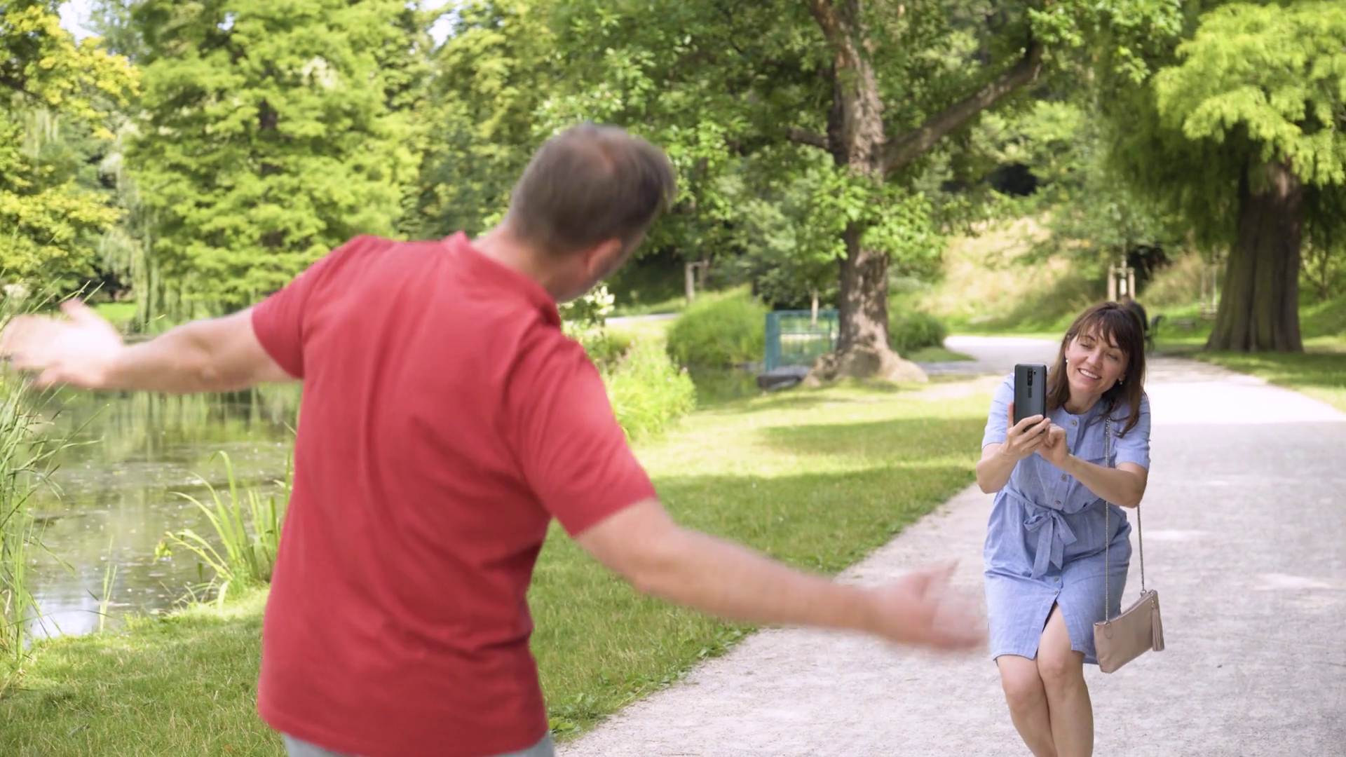A Middle-aged Caucasian Couple Has Fun Stock Footage SBV-348389879 ...