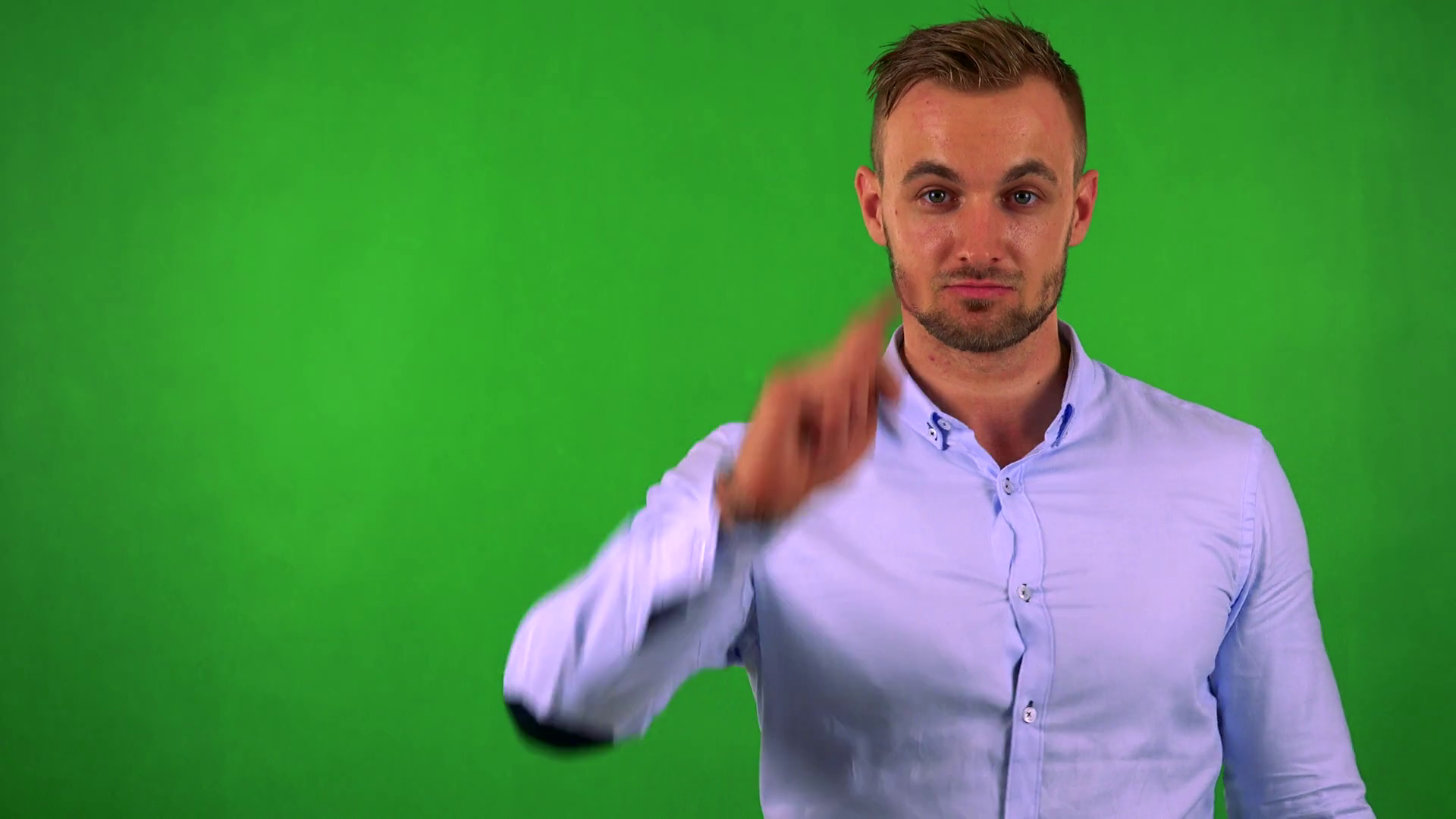 Professional Business Man Points To Camera - Stock Footage SBV ...