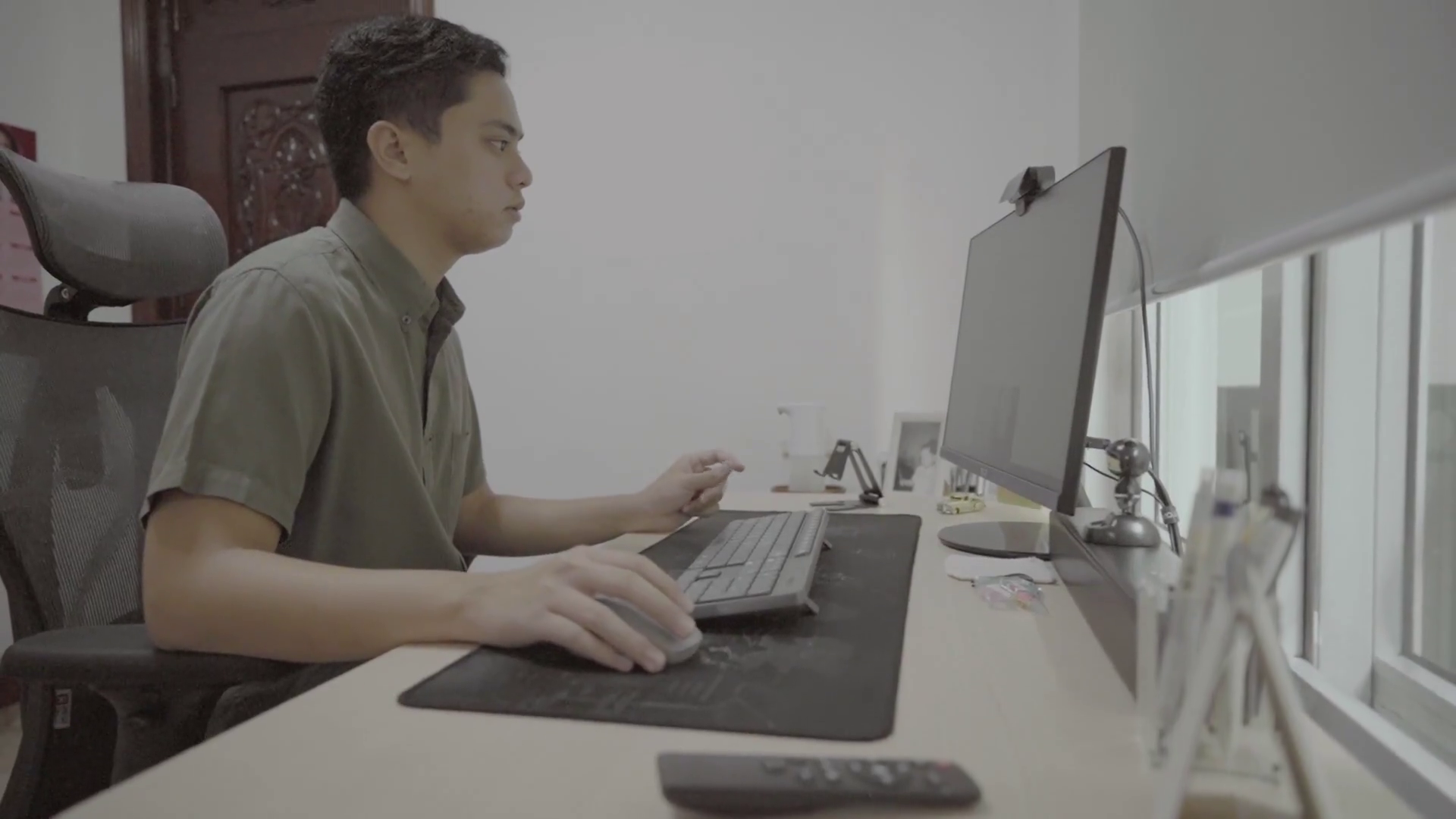 Young Filipino College Student Studying Stock Footage SBV-347167673 ...