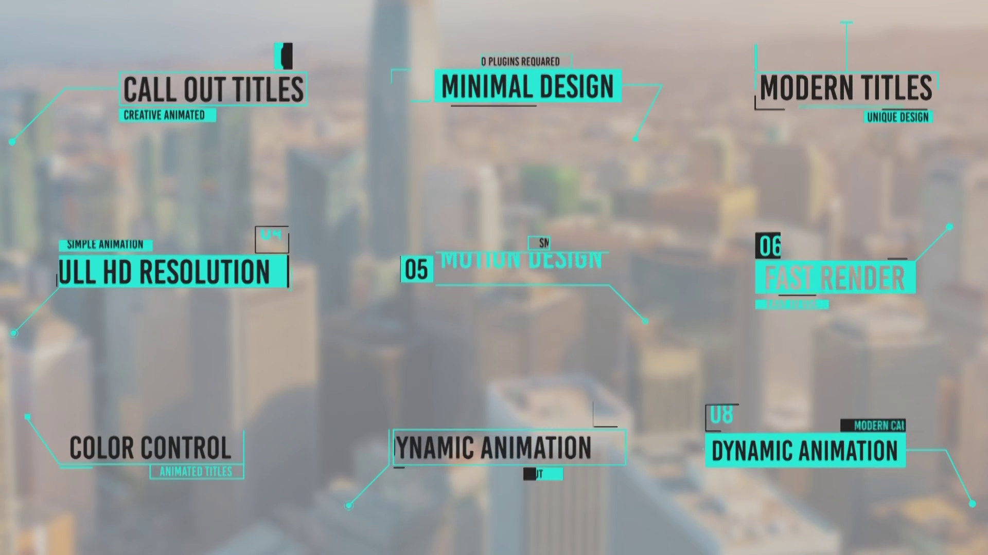 Premiere Pro: Call Out Titles Template SBV-349183717 - Storyblocks