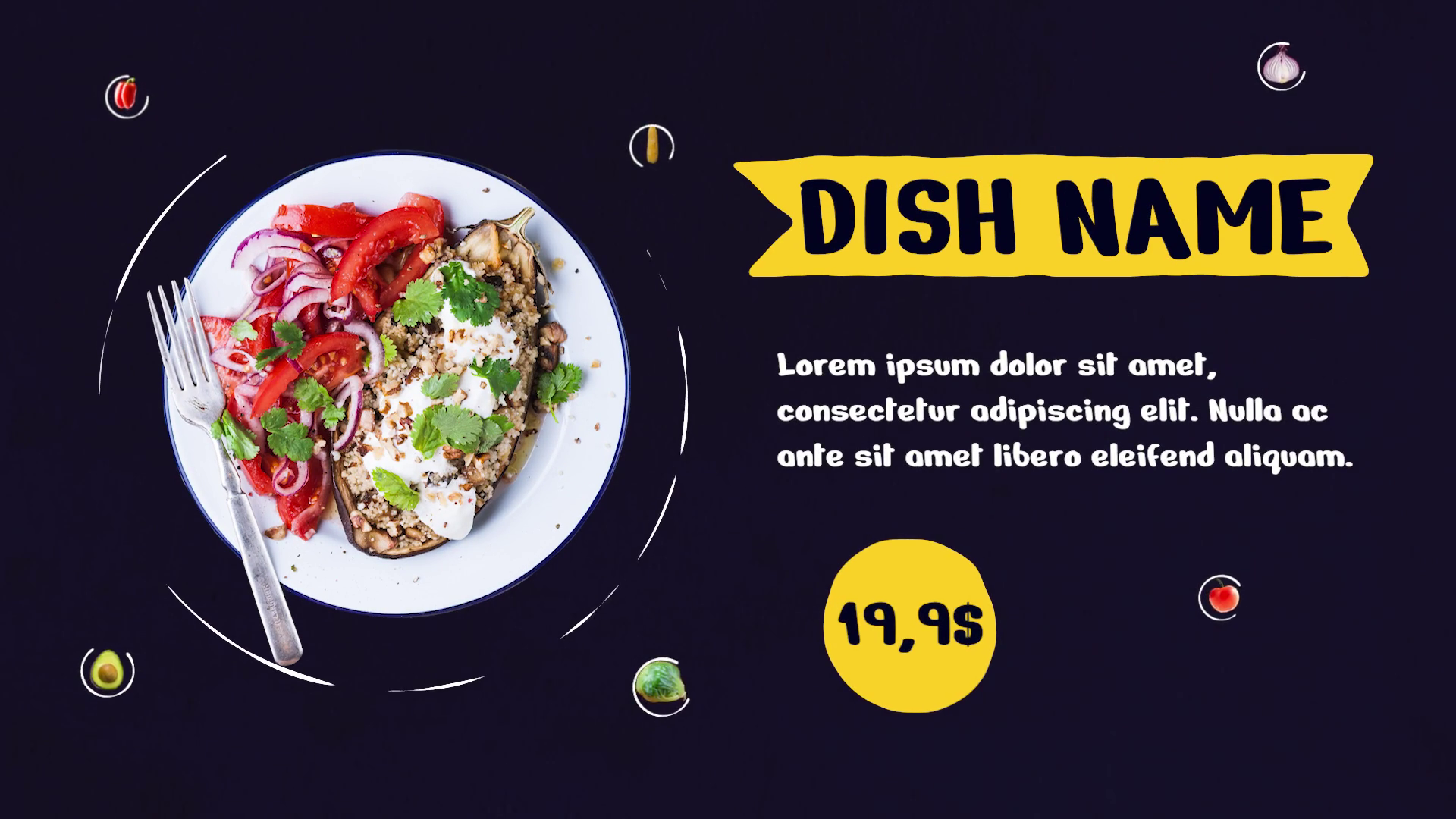 Premiere Pro: Food Menu Template SBV-346740867 - Storyblocks