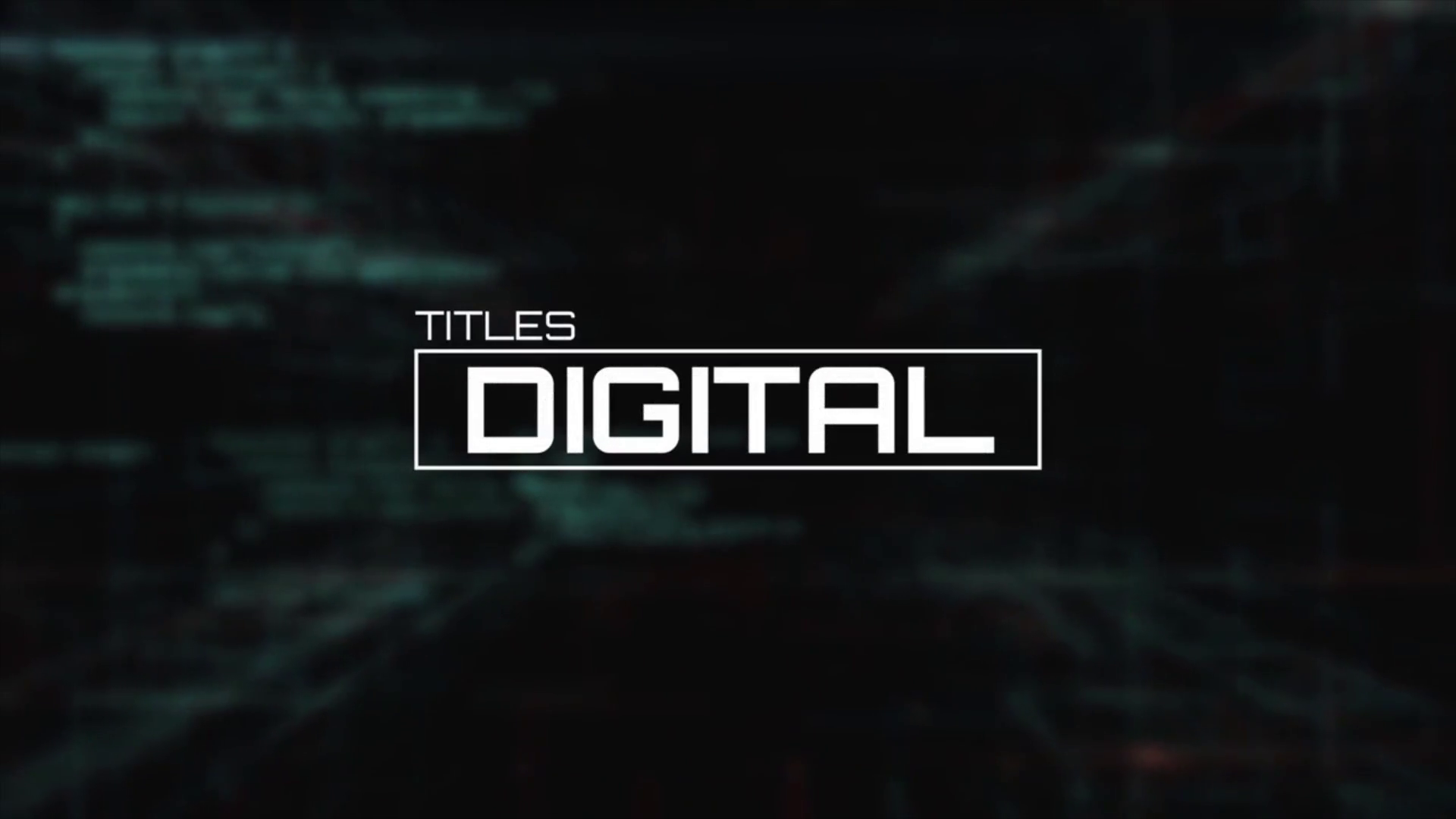 Apple Motion Template: Final Cut Pro: Minimal Digital Titles SBV ...