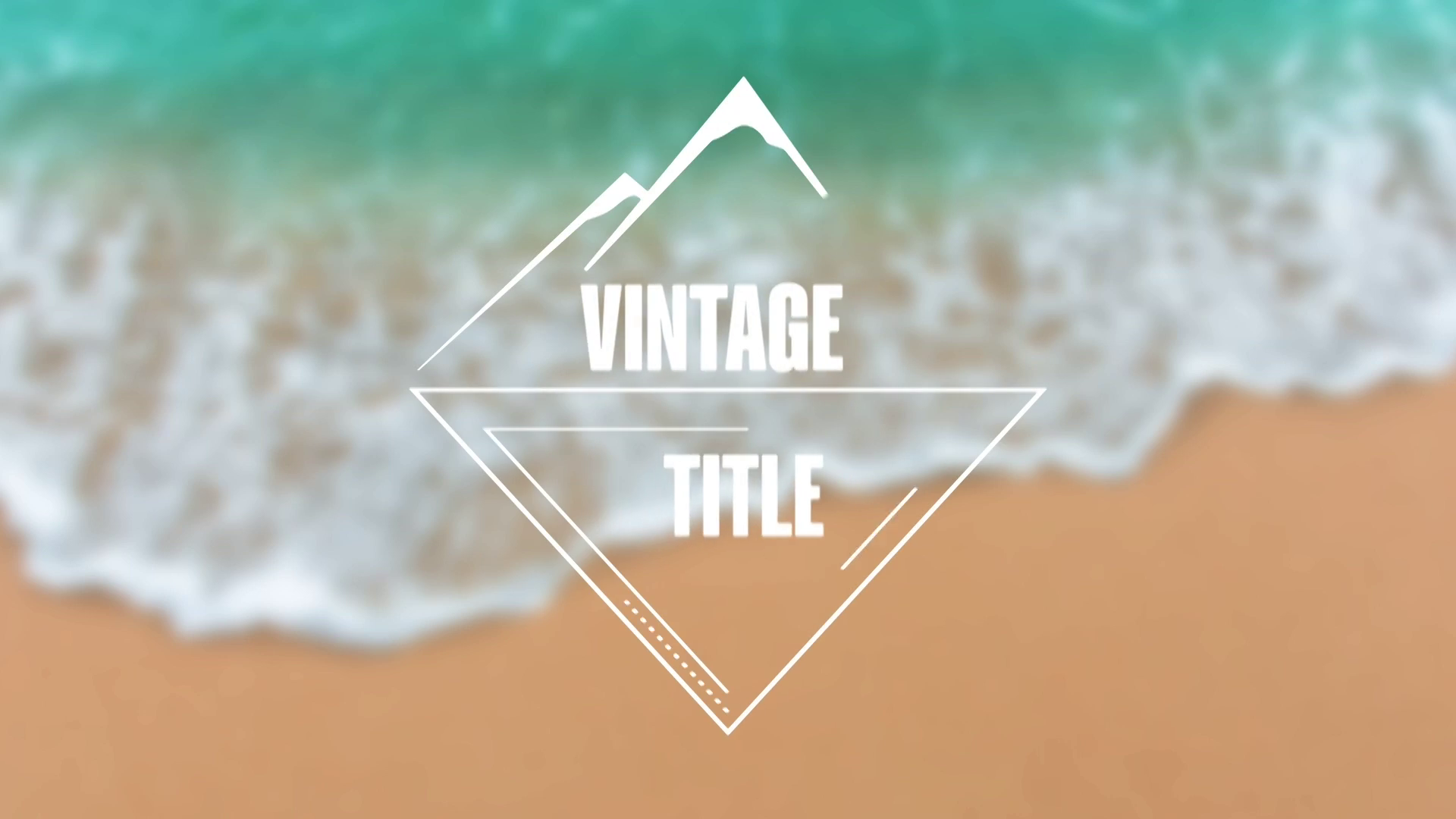 Premiere Pro: Minimal Vintage Titles Template SBV-349165901 - Storyblocks